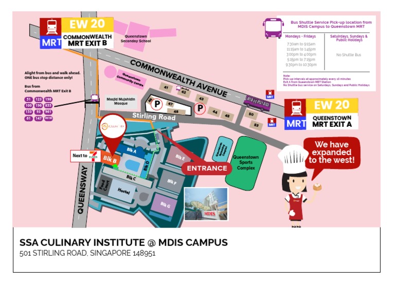 MDIS Map 2021 FA | PDF | Service Industries | Land Transport