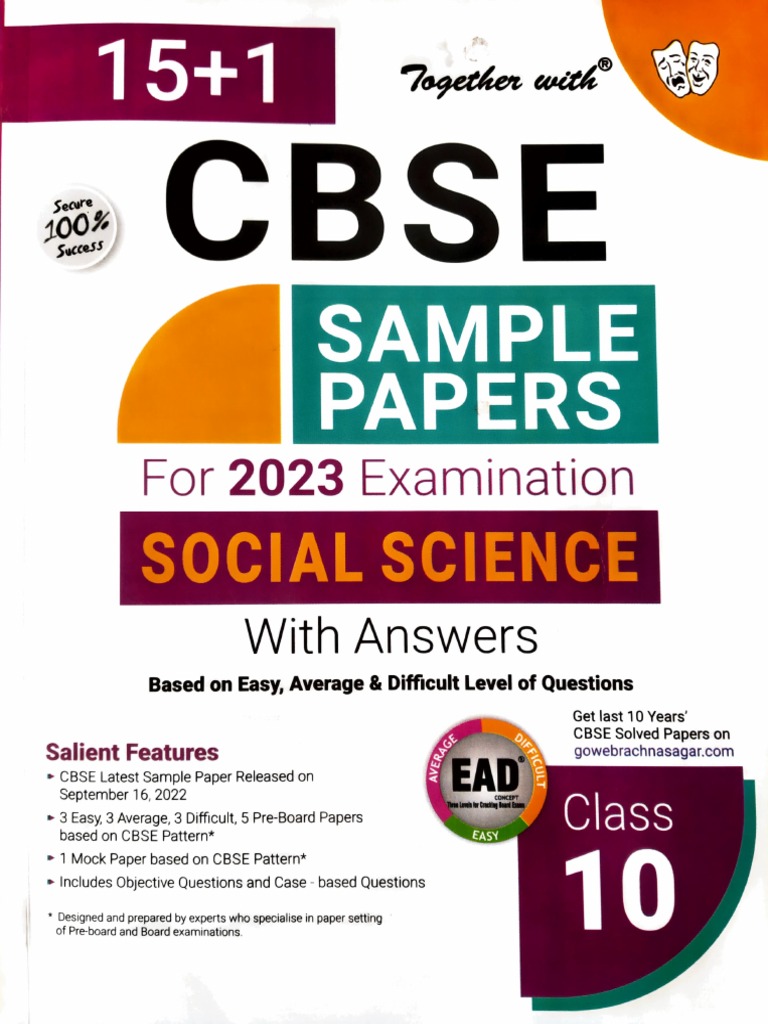 Class 10 Sample Paper Social Science | PDF