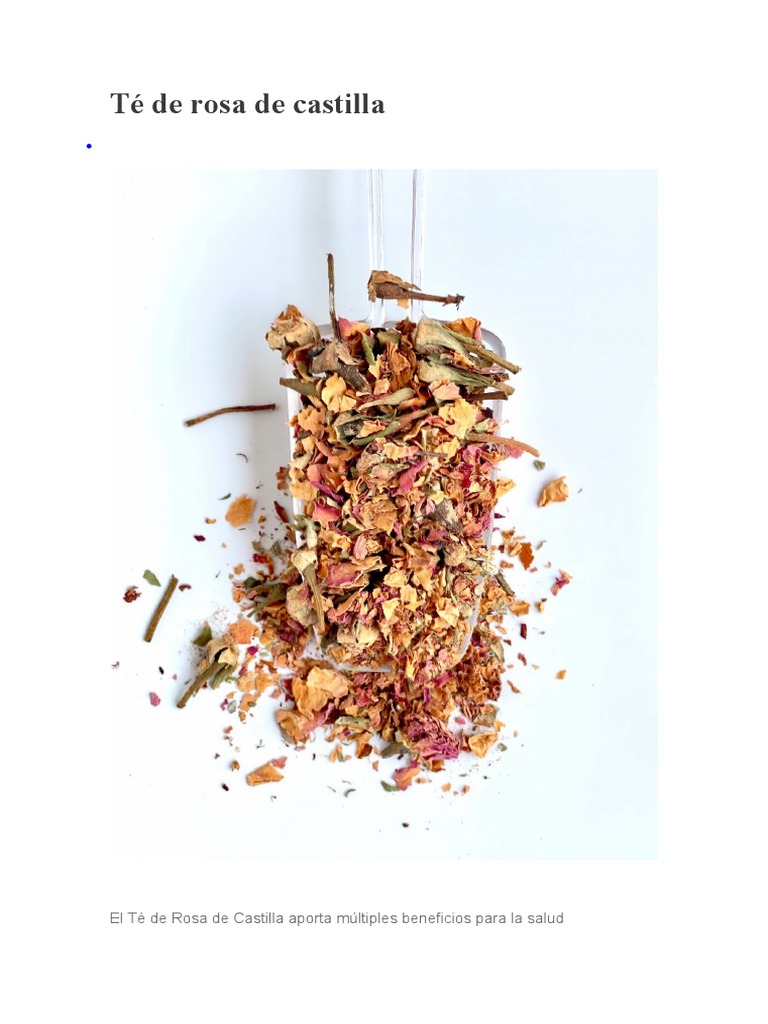 Té de Rosa de Castilla | PDF