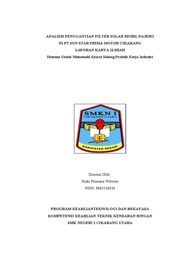 Laporan PKL Rizki Permana | PDF