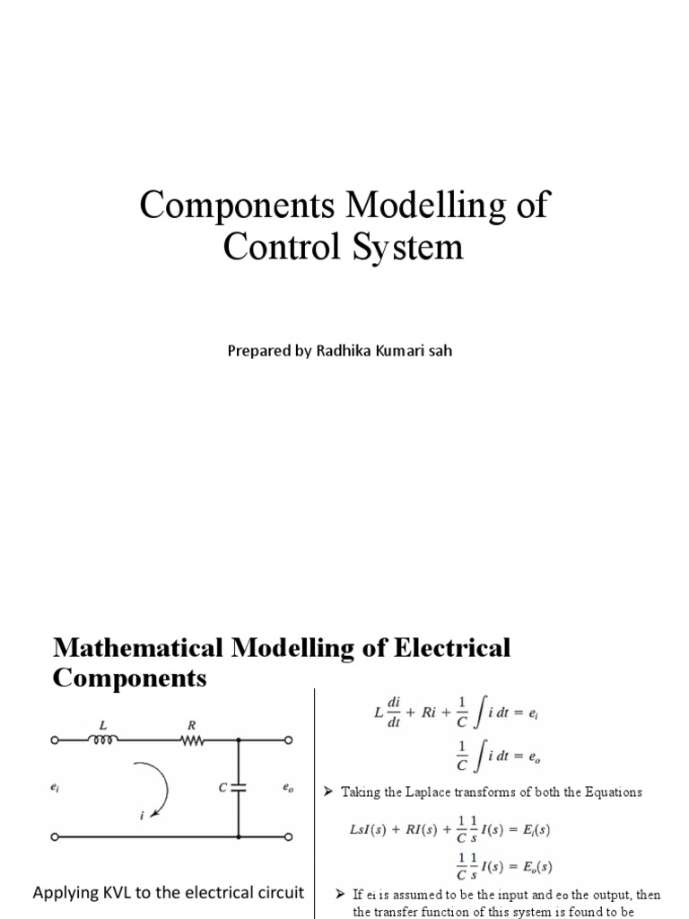 Control System Chapter2 | PDF