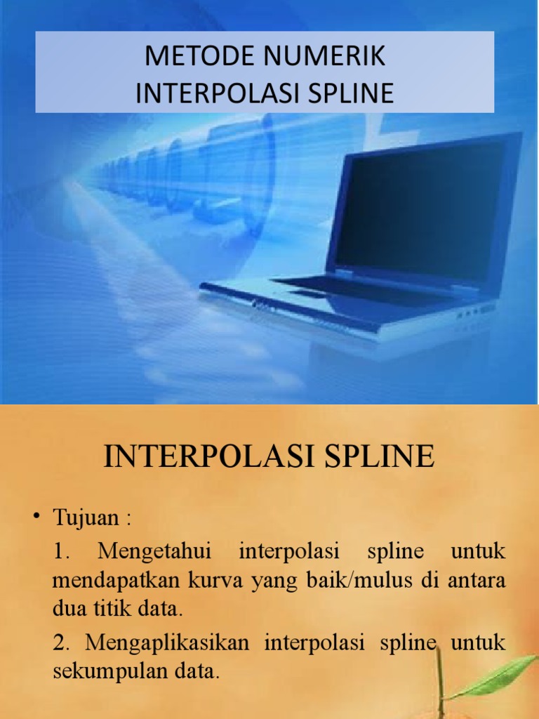 Interpolasi Spline Kuadratik | PDF