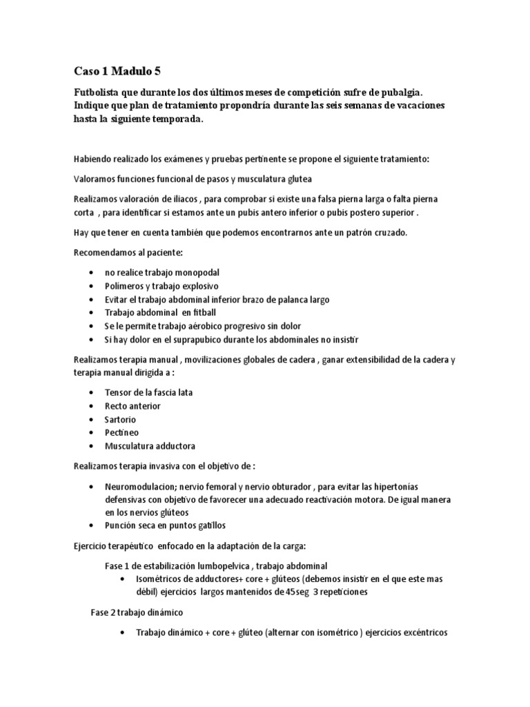 Caso 1 Modulo 5 | PDF