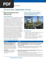 PURASPEC H₂S and Mercury Removal Solutions | PDF | Gases | Mercury ...