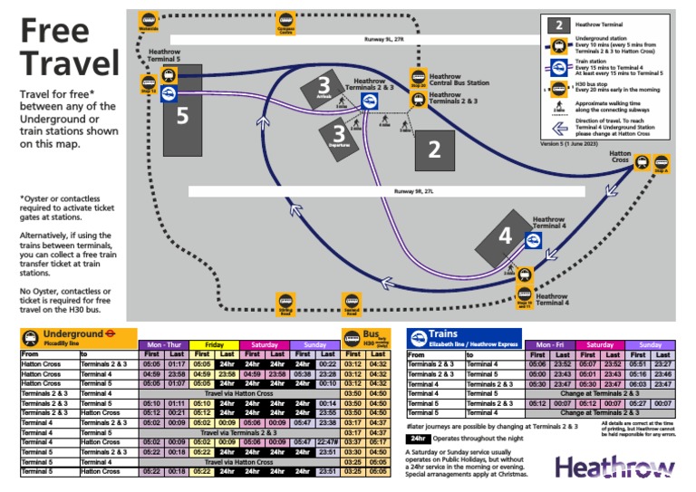Heathrow Free Travel Map | PDF