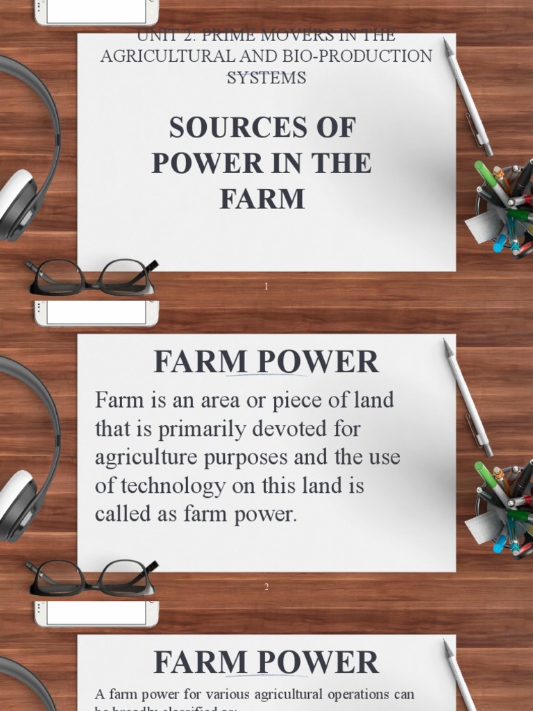Sources of Power in Agriculture | PDF | Renewable Energy | Wind Power