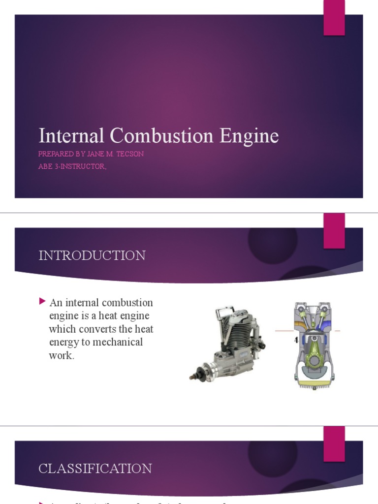 2.internal Combustion Engine | PDF