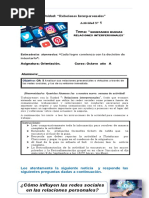 El Impacto de Las Redes Sociales en La Comunicación Interpersonal | PDF ...