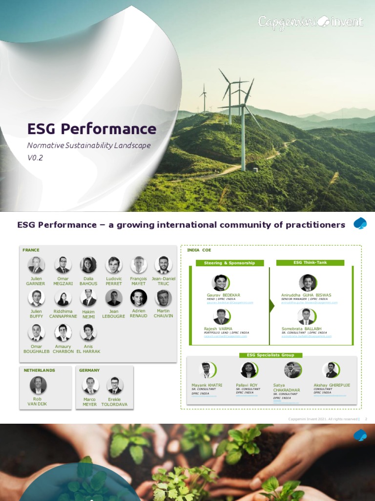 ESG Normative Landscape - v0.2 | PDF | Economies | Business