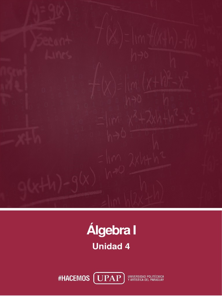 Ecuaciones de Primer Grado en Álgebra I | PDF