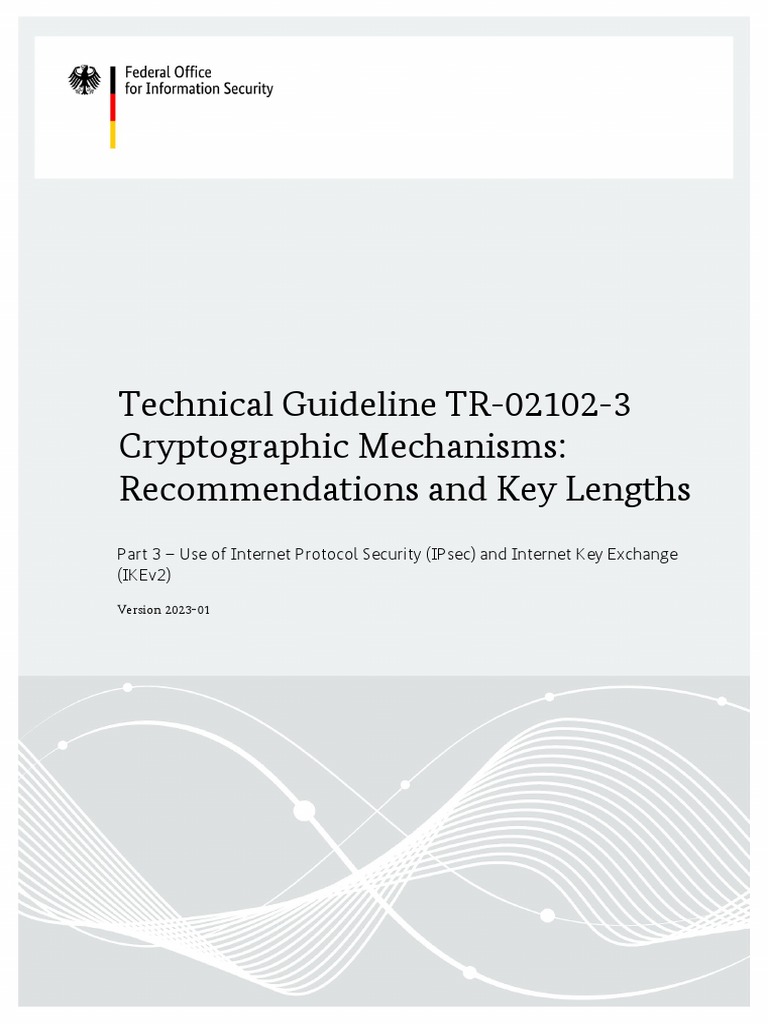Bsi TR 02102 3 | PDF