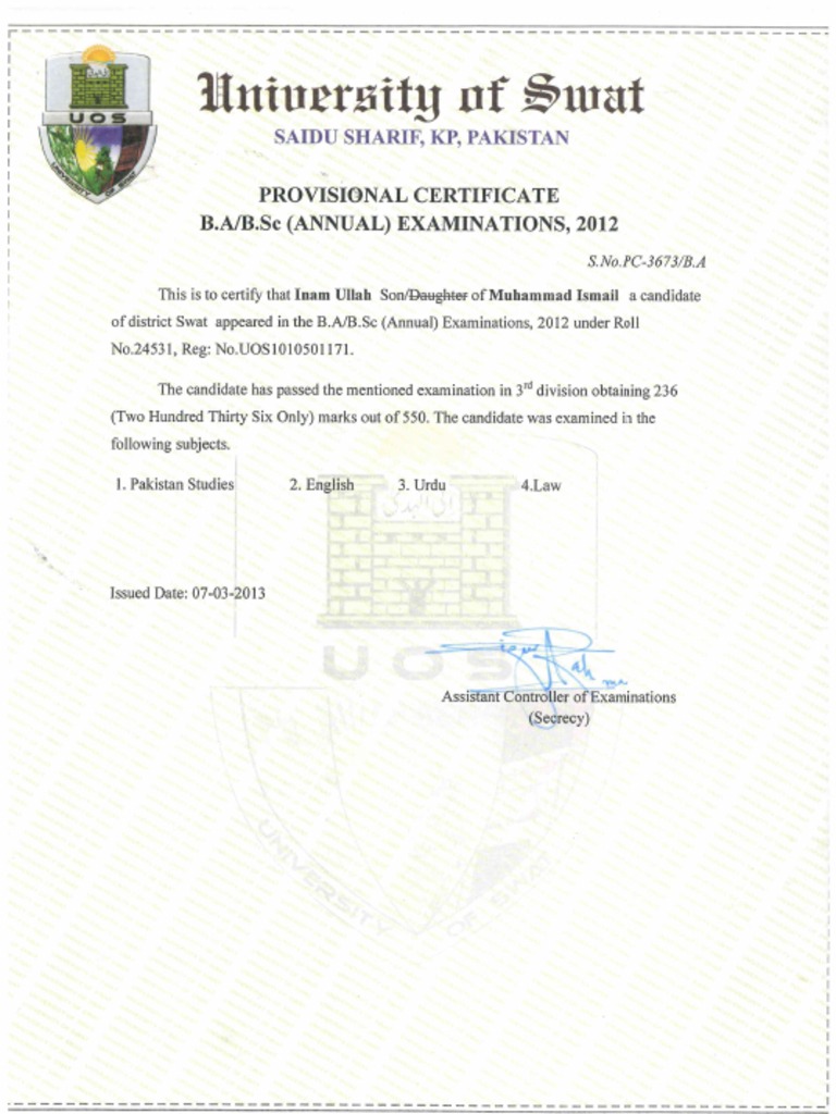 BA Degree | PDF