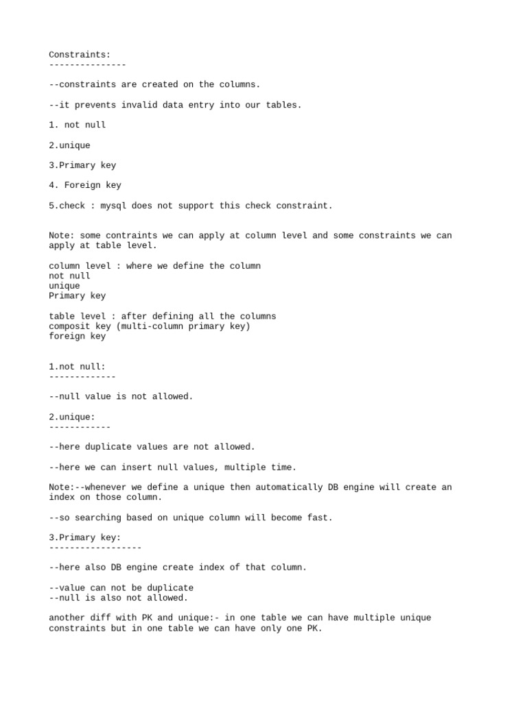 SQL Day-5 | Download Free PDF | Database Index | Data