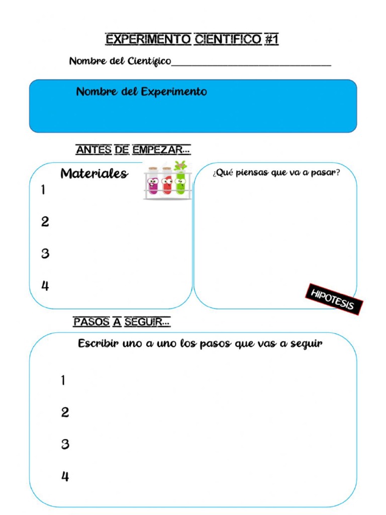 Ficha Experimento | PDF