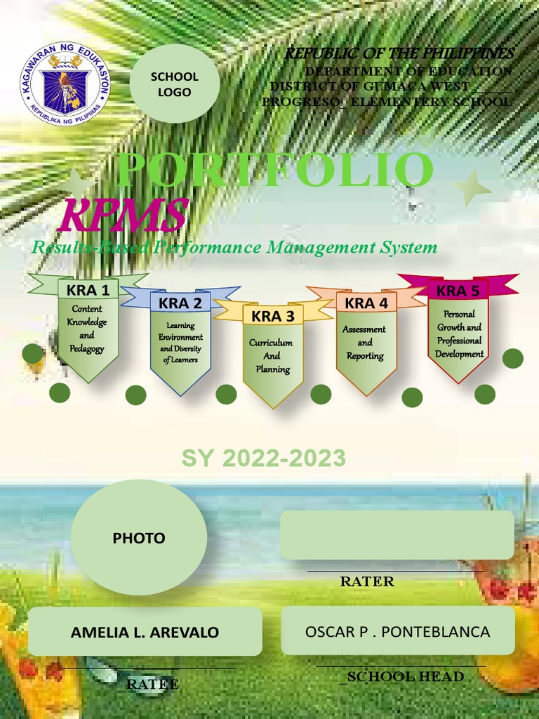 Rpms Portfolio MT D | PDF