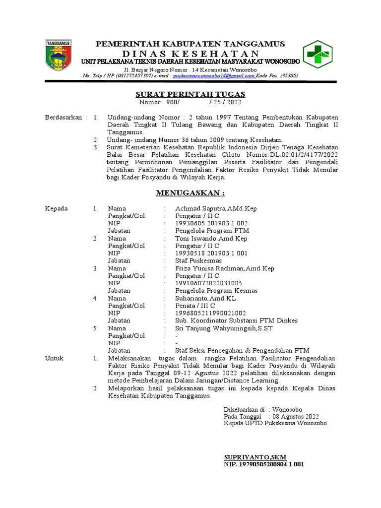 SPT Ciloto PKM WNSB | PDF