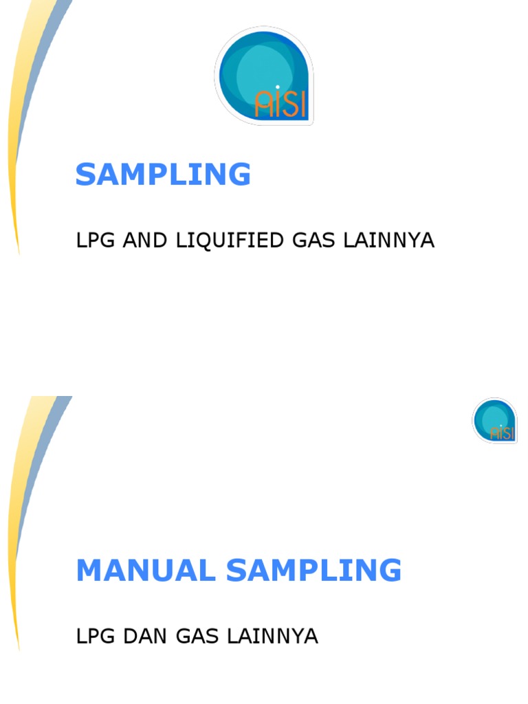 Sampling LPG | PDF