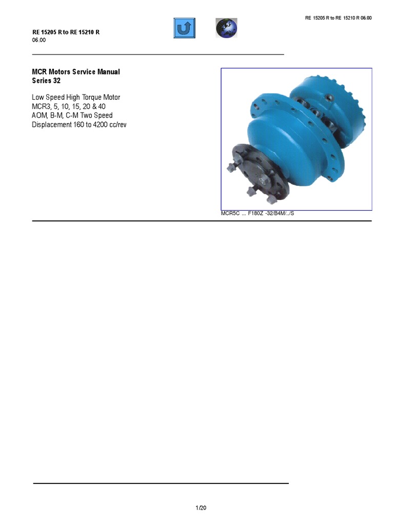 Manual de Reparacion MCR | PDF