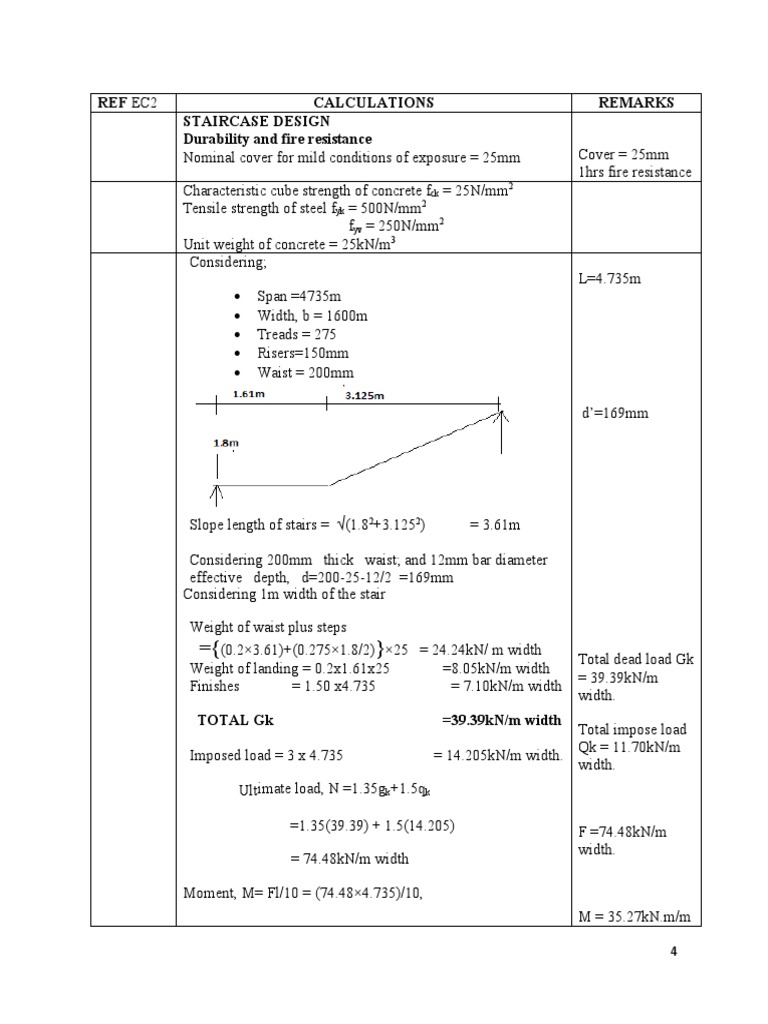 Staircase Word Sheet | PDF | Stairs | Civil Engineering