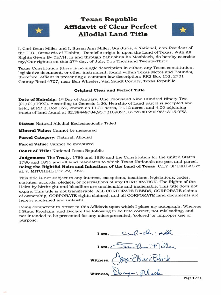 Clear Perfect Land Title | PDF