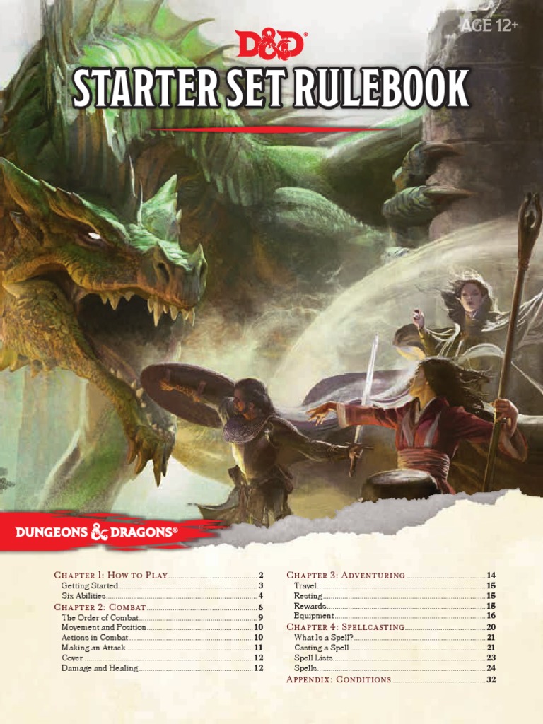 D&D Starter Set Rulebook Overview | PDF | Dungeons & Dragons
