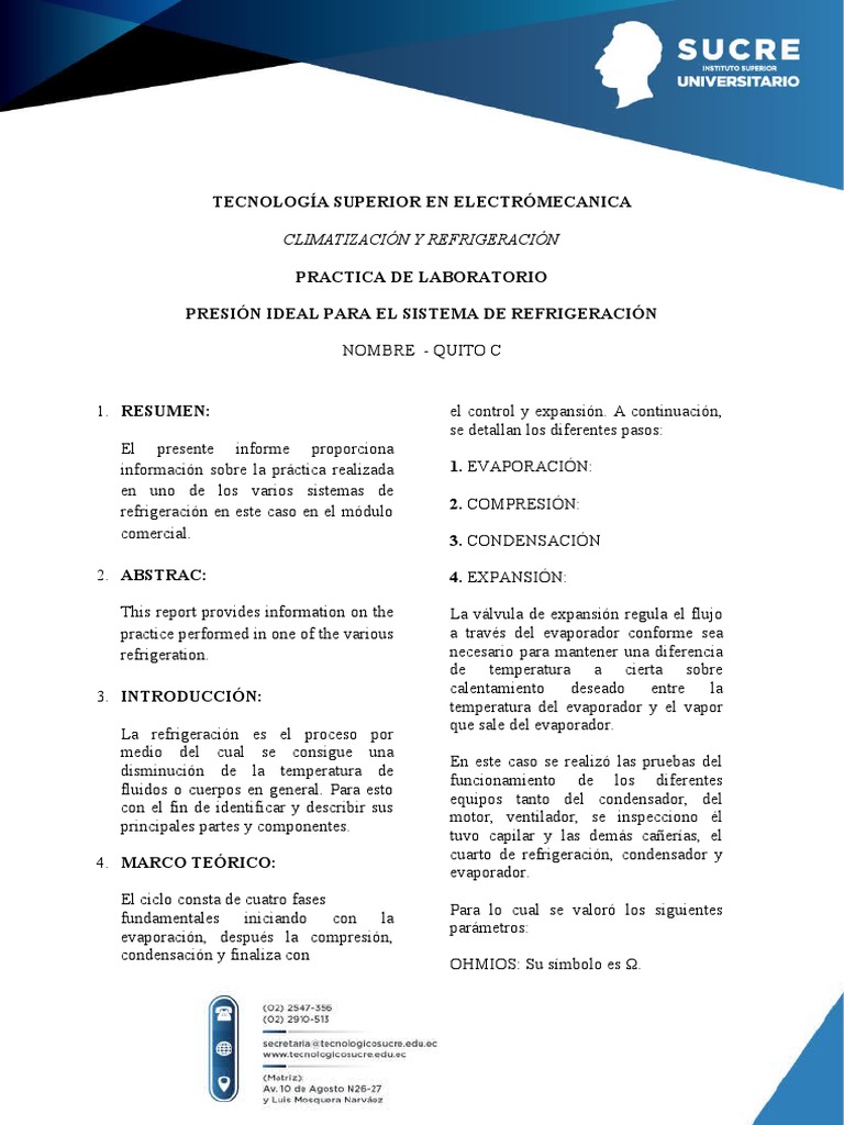 Informe Practica#1 | PDF