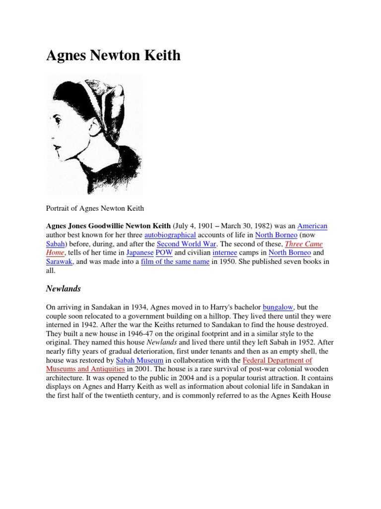 Agnes Newton Keith | PDF