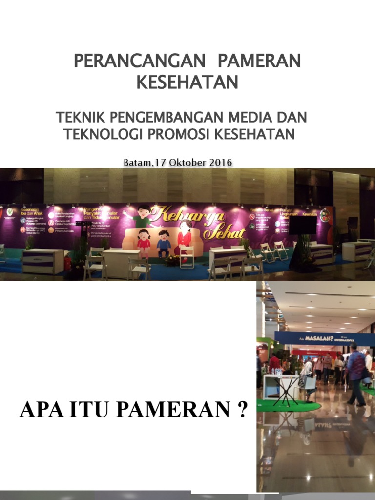 Manajemen Pameran 1 | PDF