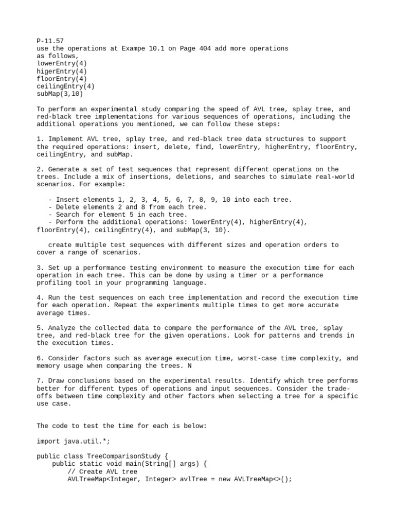 Chap11 HW Trees | PDF