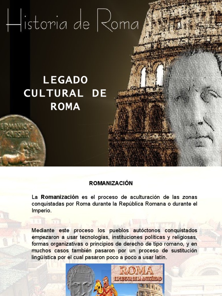Legado Romano | PDF | imperio Romano | latín