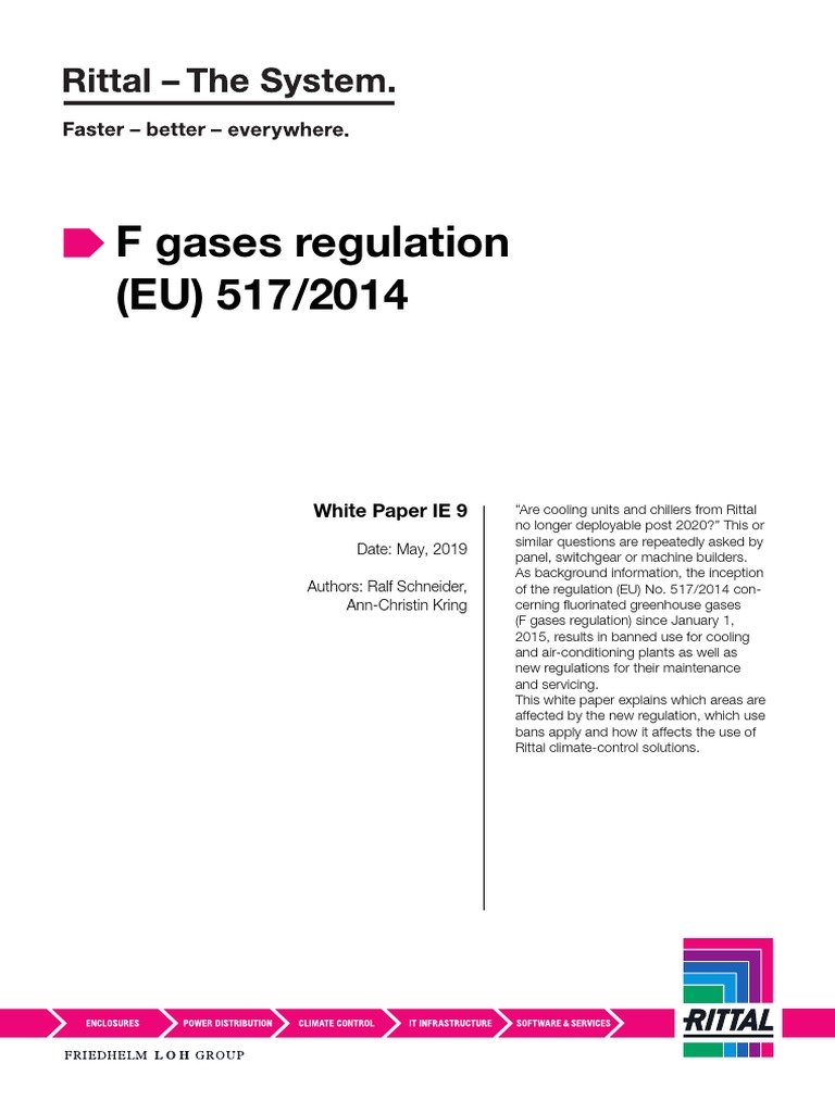 RITTAL - White - Paper - EN | PDF | Efficient Energy Use