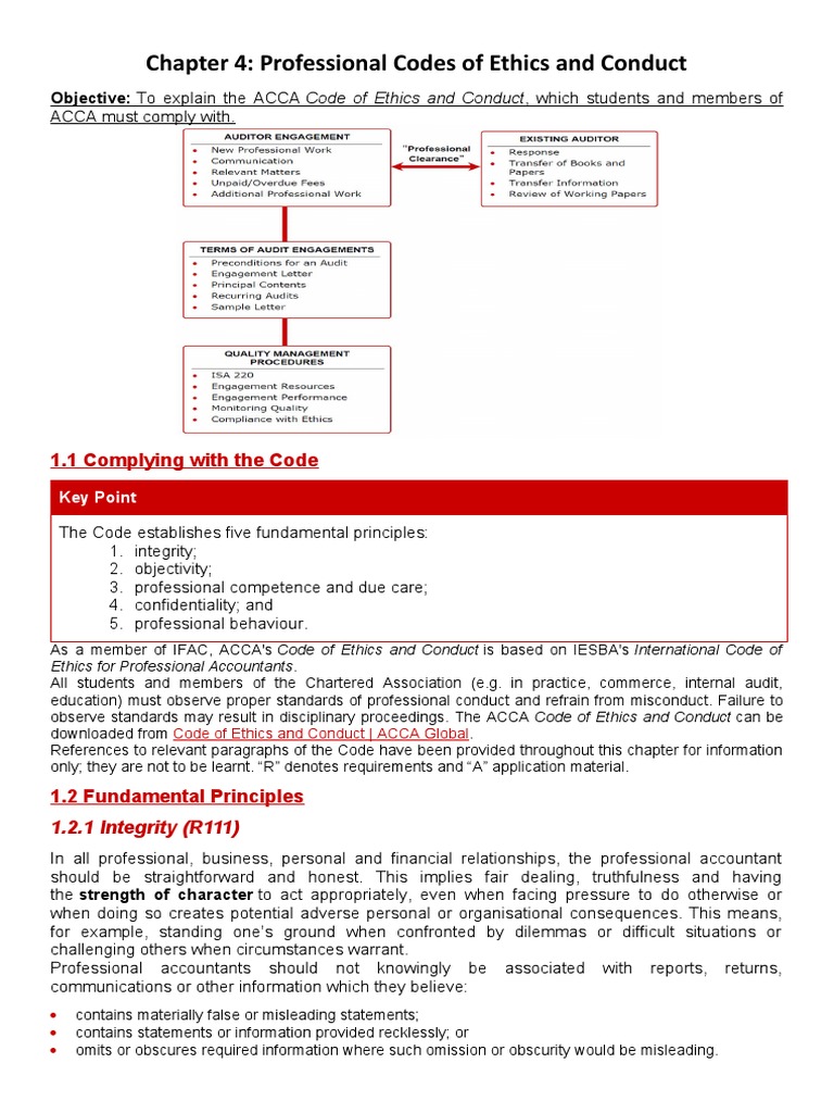 Chapter 4 Ethics | PDF