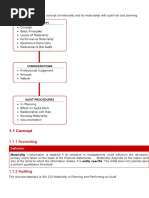 Isa 320 | PDF | Audit | Business Economics