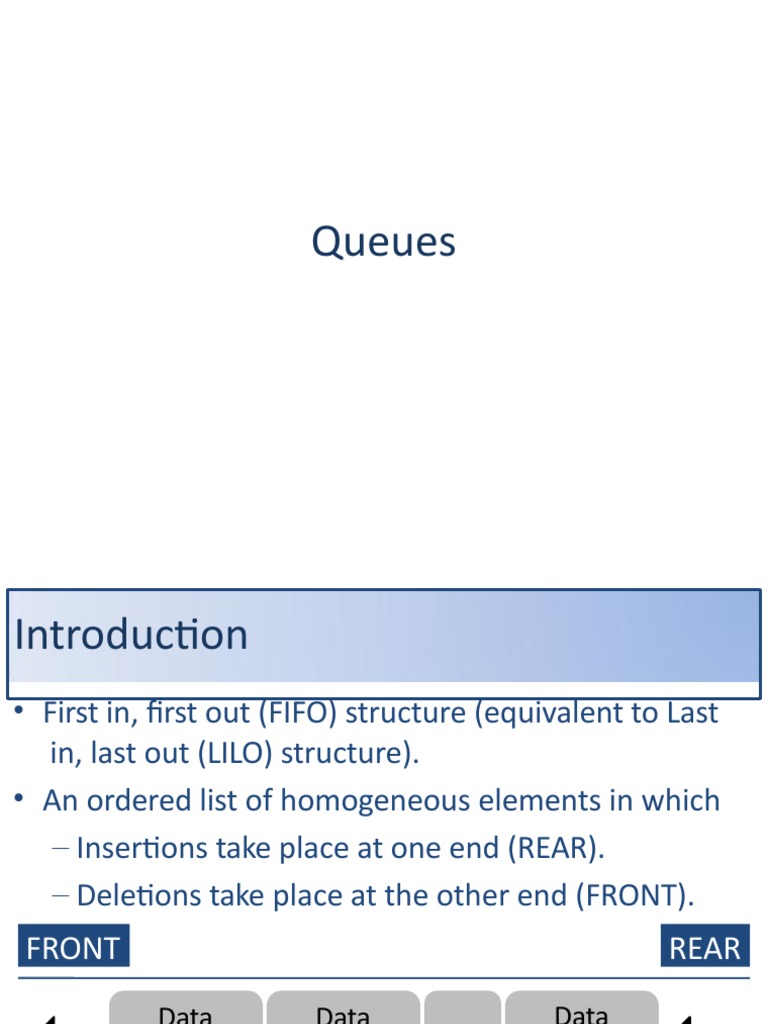 4 - Queues Using Array | PDF