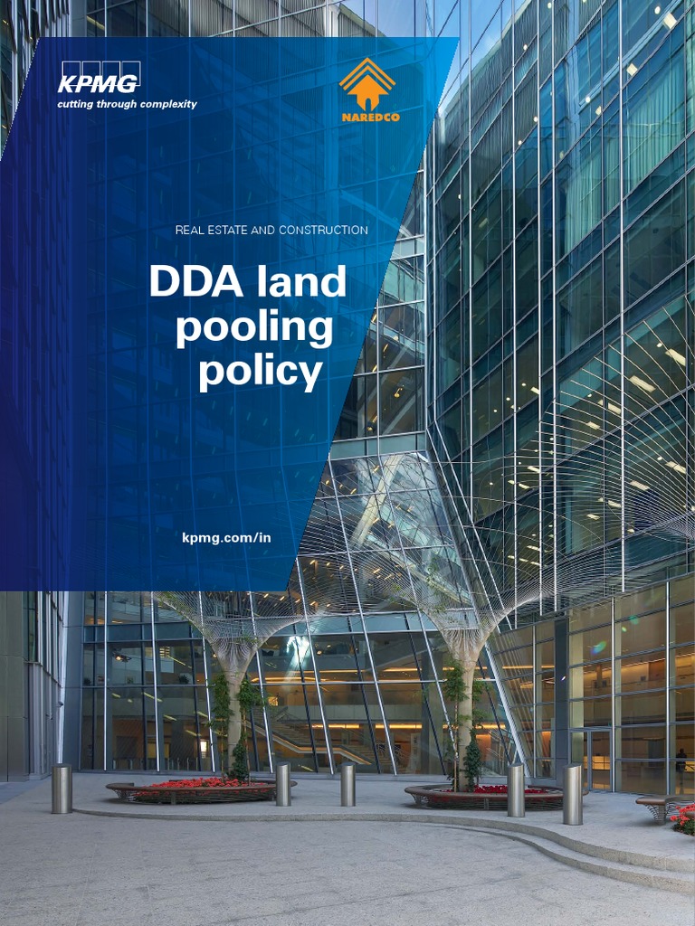 DDA Land Pooling Policy | PDF