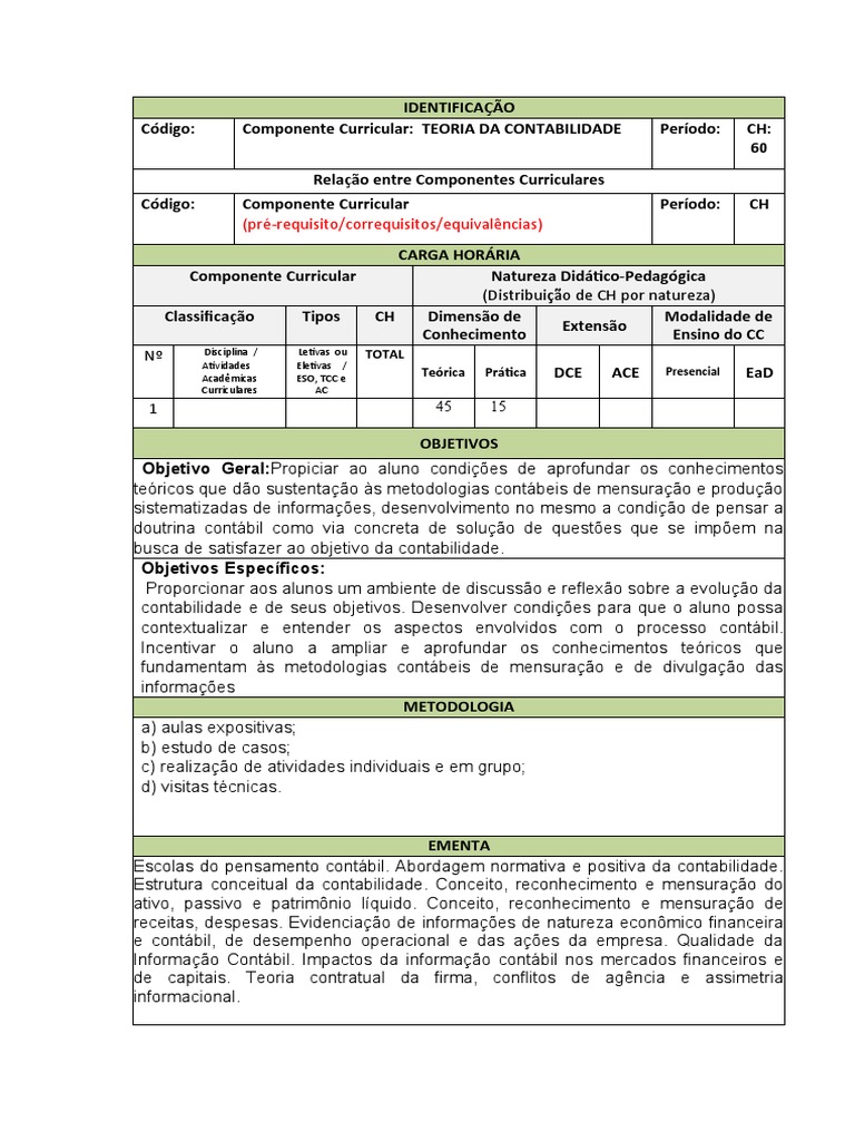 Modelo de Ementa 2023 Terceiro Setor Proposta | PDF