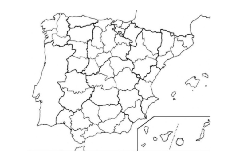 Mapa España CCAA | PDF