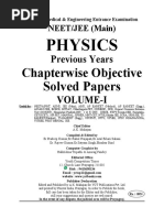 Objective Physics Vol1 - DC Pandey | PDF | Academic Administration | Recruitment
