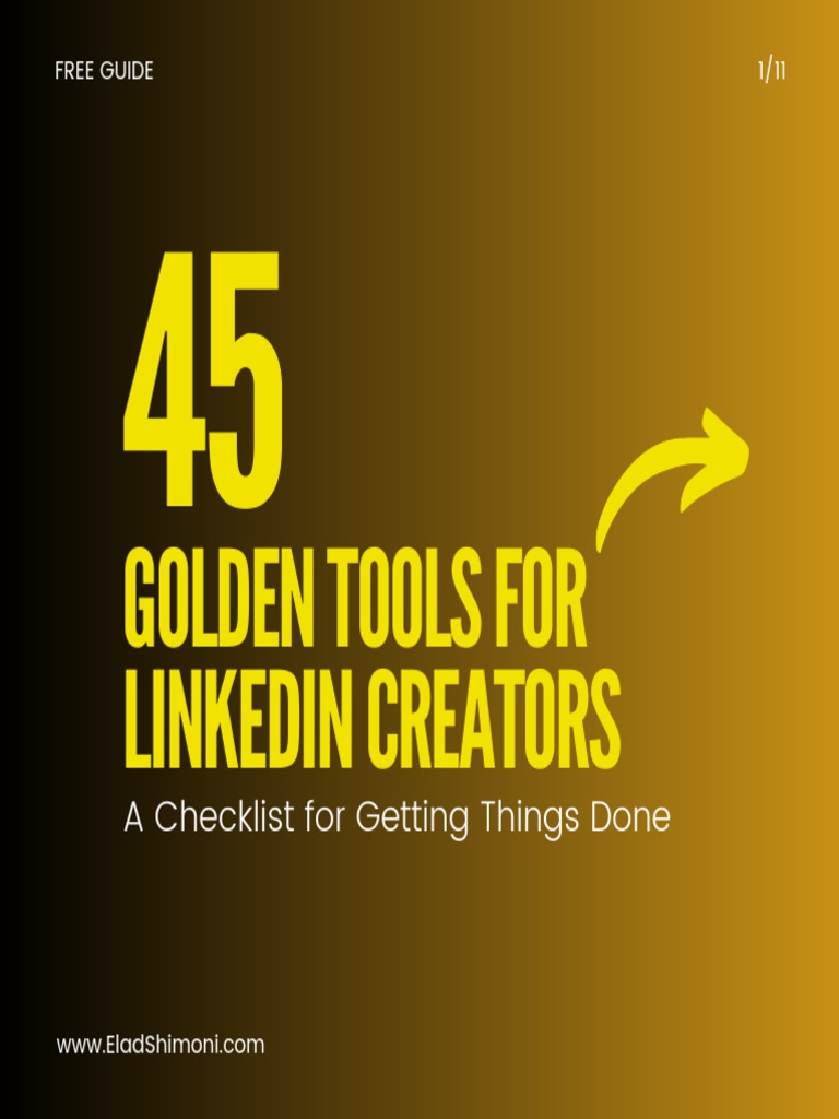 45 Linkedin Golden Rules Pdf Application Software World Wide Web 
