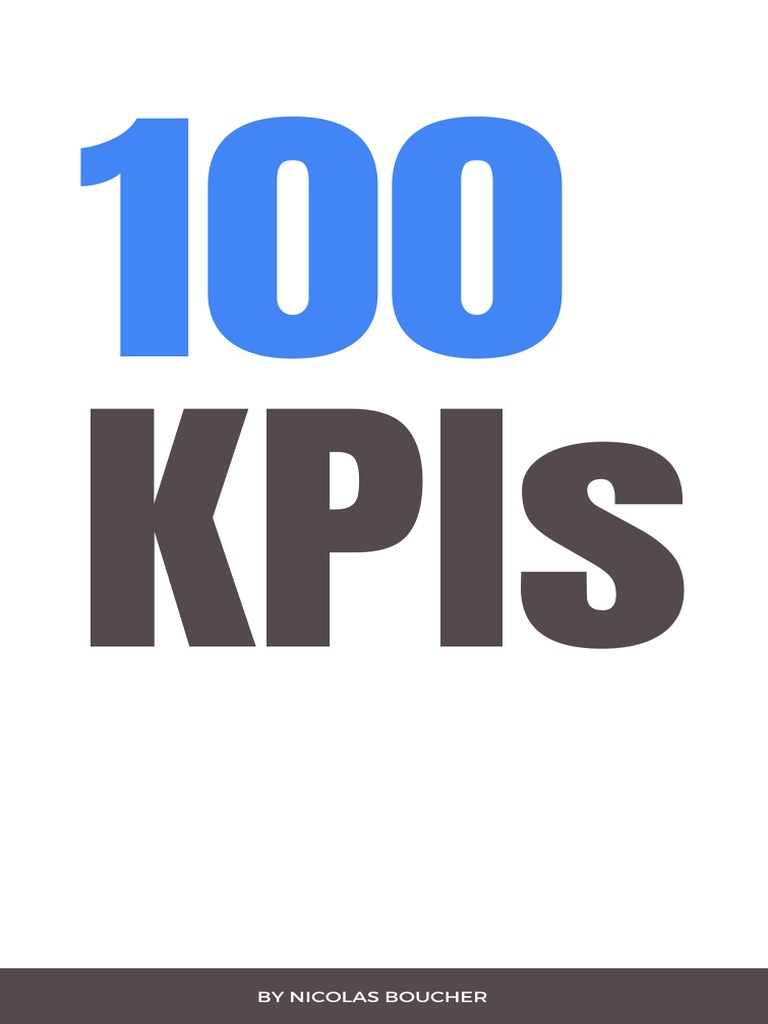 100 KPIs | Download Free PDF | Taxes | Dividend
