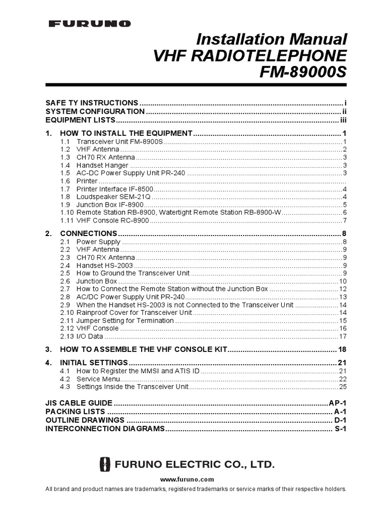 FM8900S | PDF