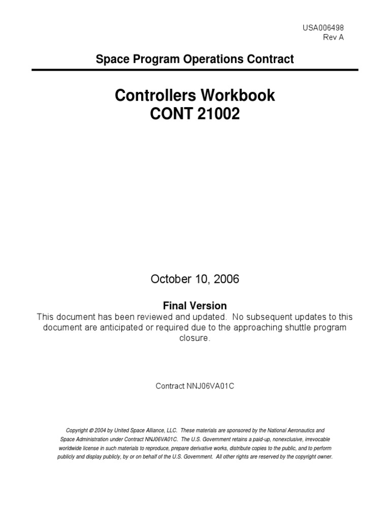383442main Controllers Workbook 21002 | PDF