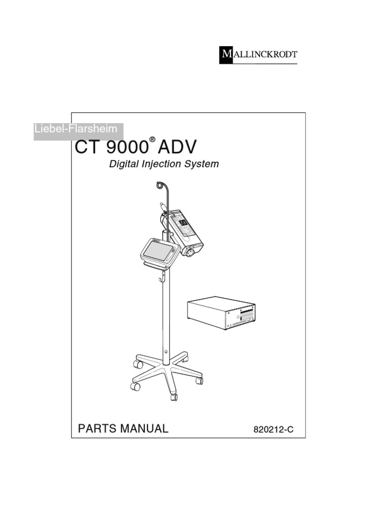 Partes Del Inyector CT 9000 Adv | PDF