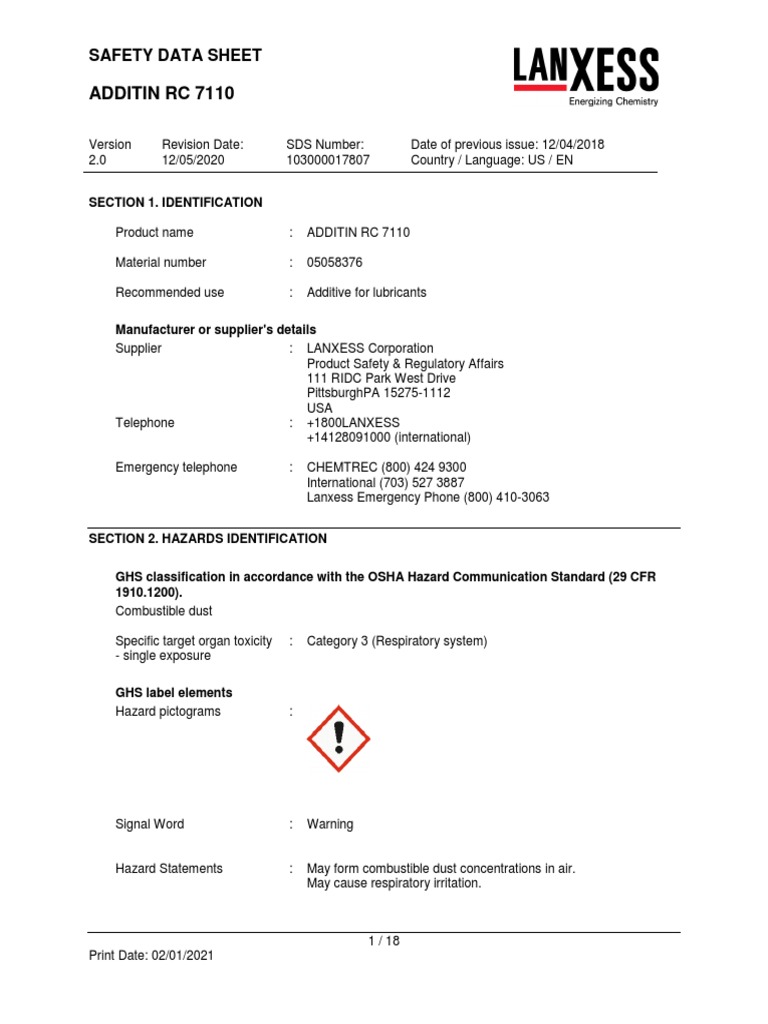 RC-7110 BHT | PDF