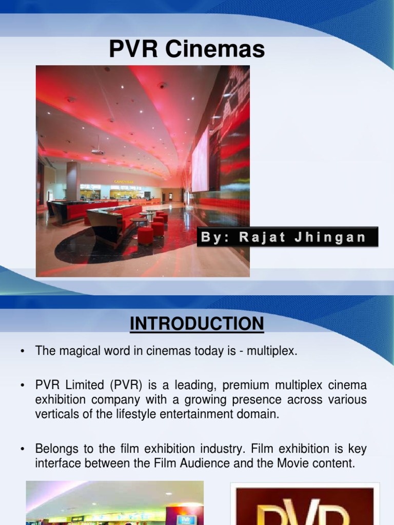 Brand Management - PVR Cinemas by Rajat Jhingan | PDF | Movie Theater | Film Industry