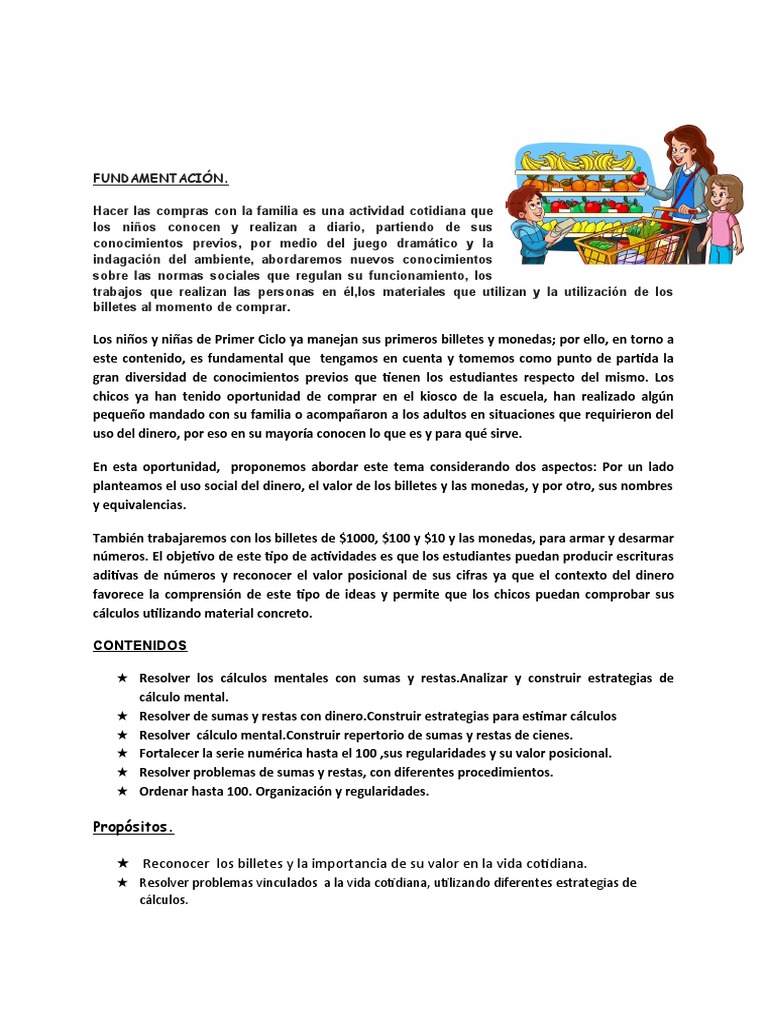 El Supermecado de 3°. | PDF