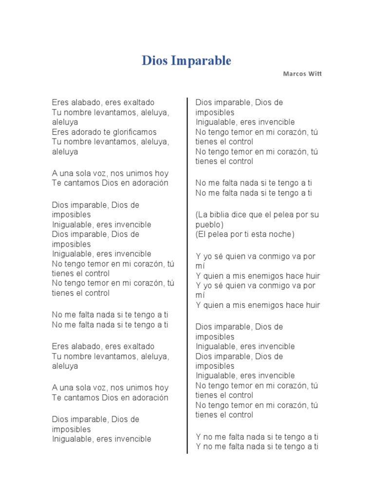 Dios Imparable | PDF