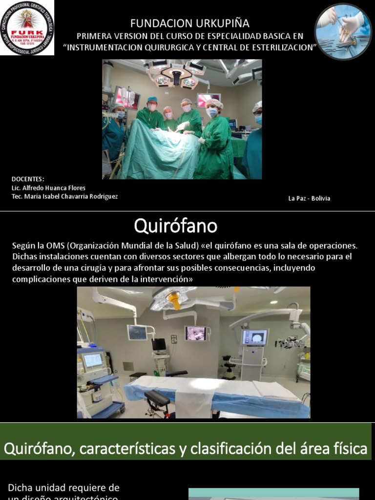 Caracteristicas Fisicas Del Quirofano | PDF
