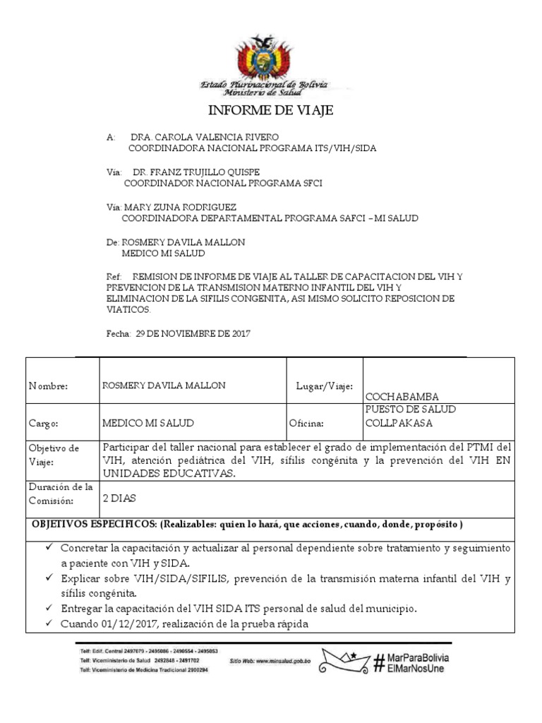Modelo de Informe | PDF