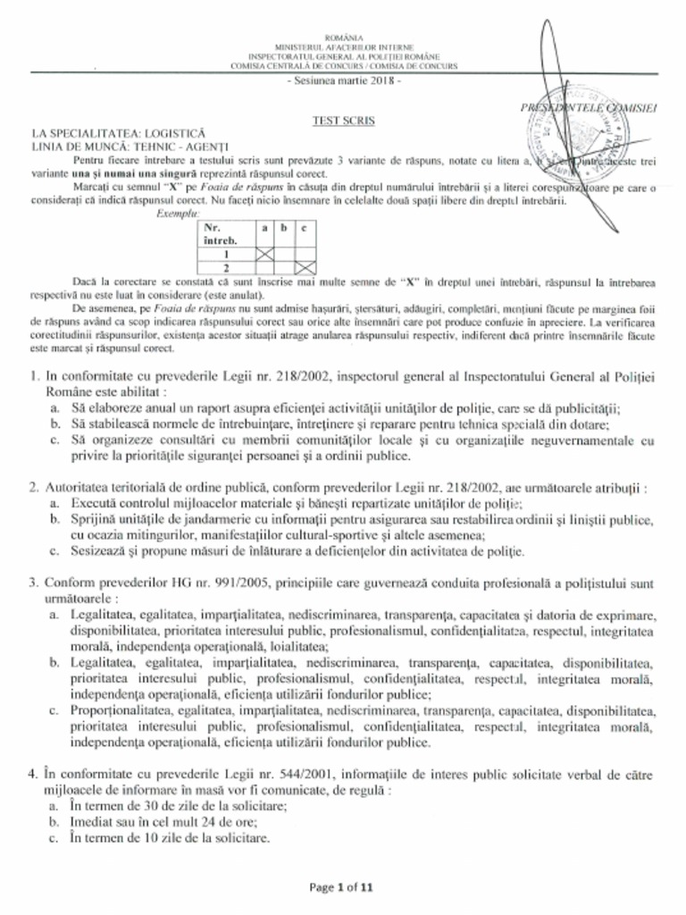 Test Tehnic Agenti | PDF